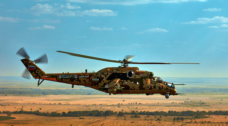 Rostec launches serial production of upgraded Mi–35P